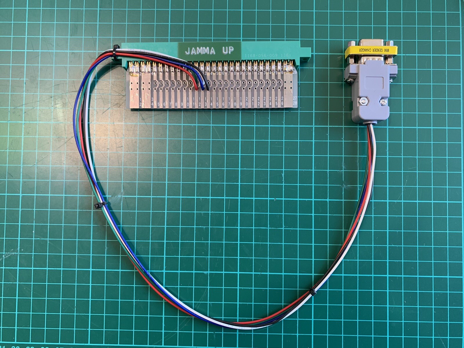 Jamma Adapter To VGA Connector RGB Signal 15khz Borne Arcade Jamma ...