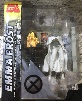 Marvel Diamond Select Emma Frost Clear Diamond Variant Action Figure | eBay