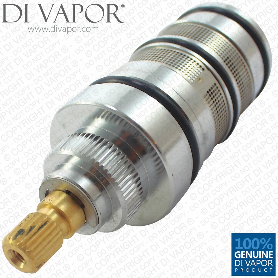 Thermostatic Cartridge for Shower / Steam Shower TMV Temperature Brass ...