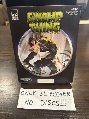 Swamp Thing (4k Ultra HD, 1982) *SLIPCOVER ONLY NO DISCS* | eBay