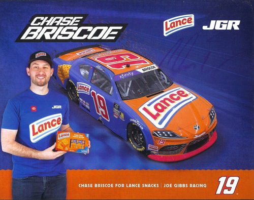 2025 CHASE BRISCOE "LANCE SNACKS CHARLOTTE" #19 NASCAR CUP SERIES ...