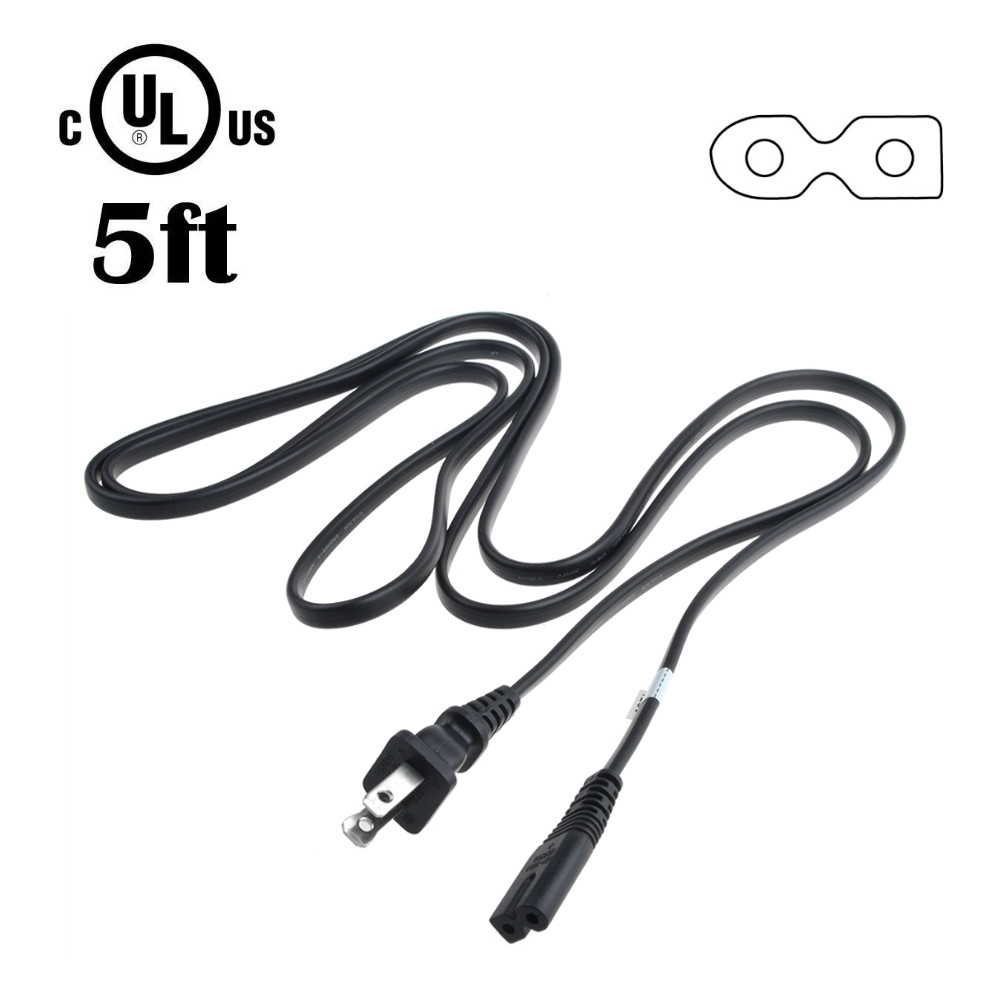 PwrON 5ft UL AC Power Cord for Sharp AQUOS LC-26D40U LC-26D42U-W LC ...
