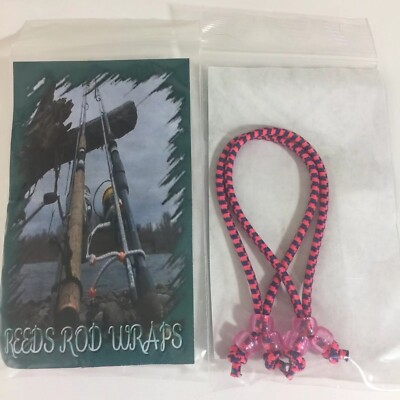 Reeds Rod Wraps Small Single Rod Set (One Wrap for each end) Pink/Blue ...