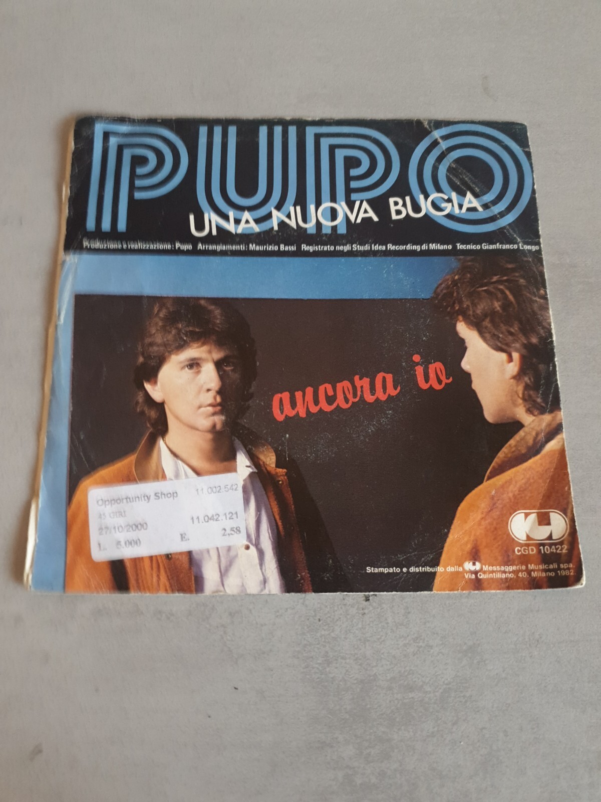 Pupo Anchor Shaped Io A New Candleholder 45 Italy Press 1982 | eBay