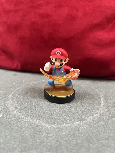 Fireball Mario Amiibo - Nintendo Super Smash Bros. Series (SSB) - Loose ...