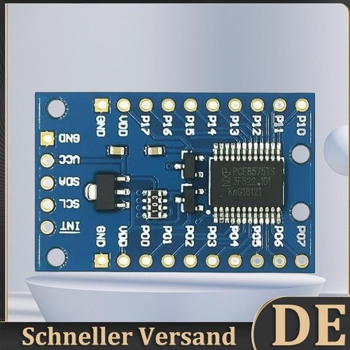 PCF8575 I2C IO Extension Shield Modul 16 I/O Port Expander Passend für ...