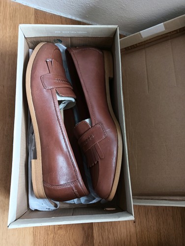 clarks loafers, Andora crush. Brown leather | eBay Australia