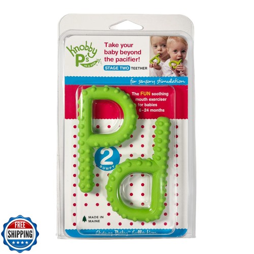 Chewy Tubes Knobby P's in a Pod - 2 Green Knobby P's Oral Sensory Mouth ...