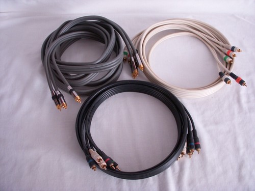 Set of 3 Audio Video Connector Cables 44102891227| eBay