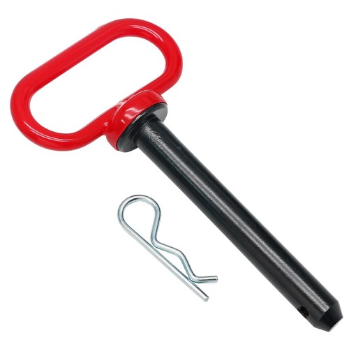 Lawn Mower Trailer Hitch Pin 5/8" x 4" Rubber Coated ATV Truck Garden ...