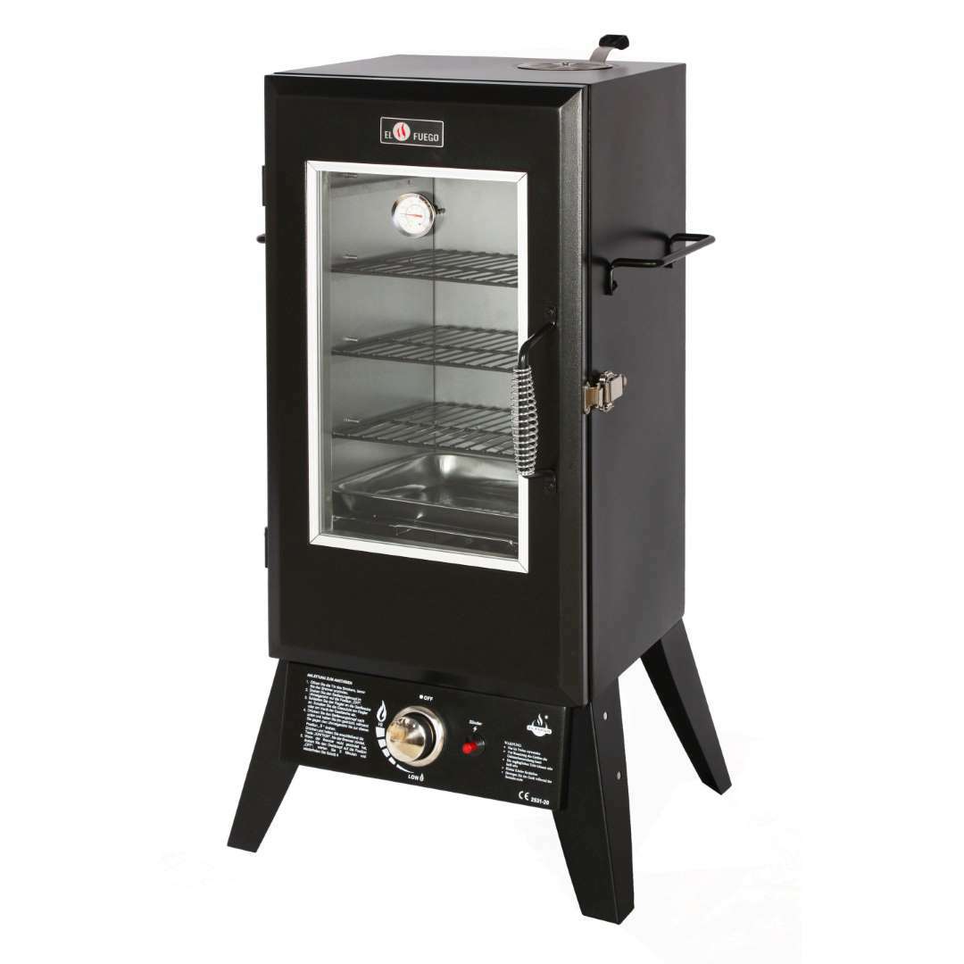 El Fuego Gas Smoker » Portland W « Window - AY3173, Räucherofen, BBQ | eBay