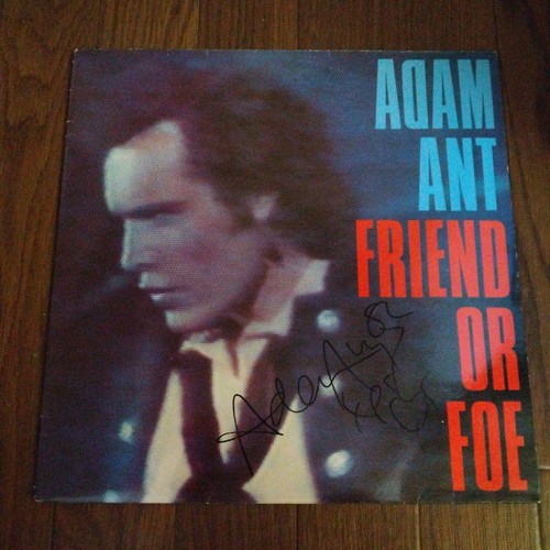Adam Ant Autographed Vinyl Solo Album | eBay