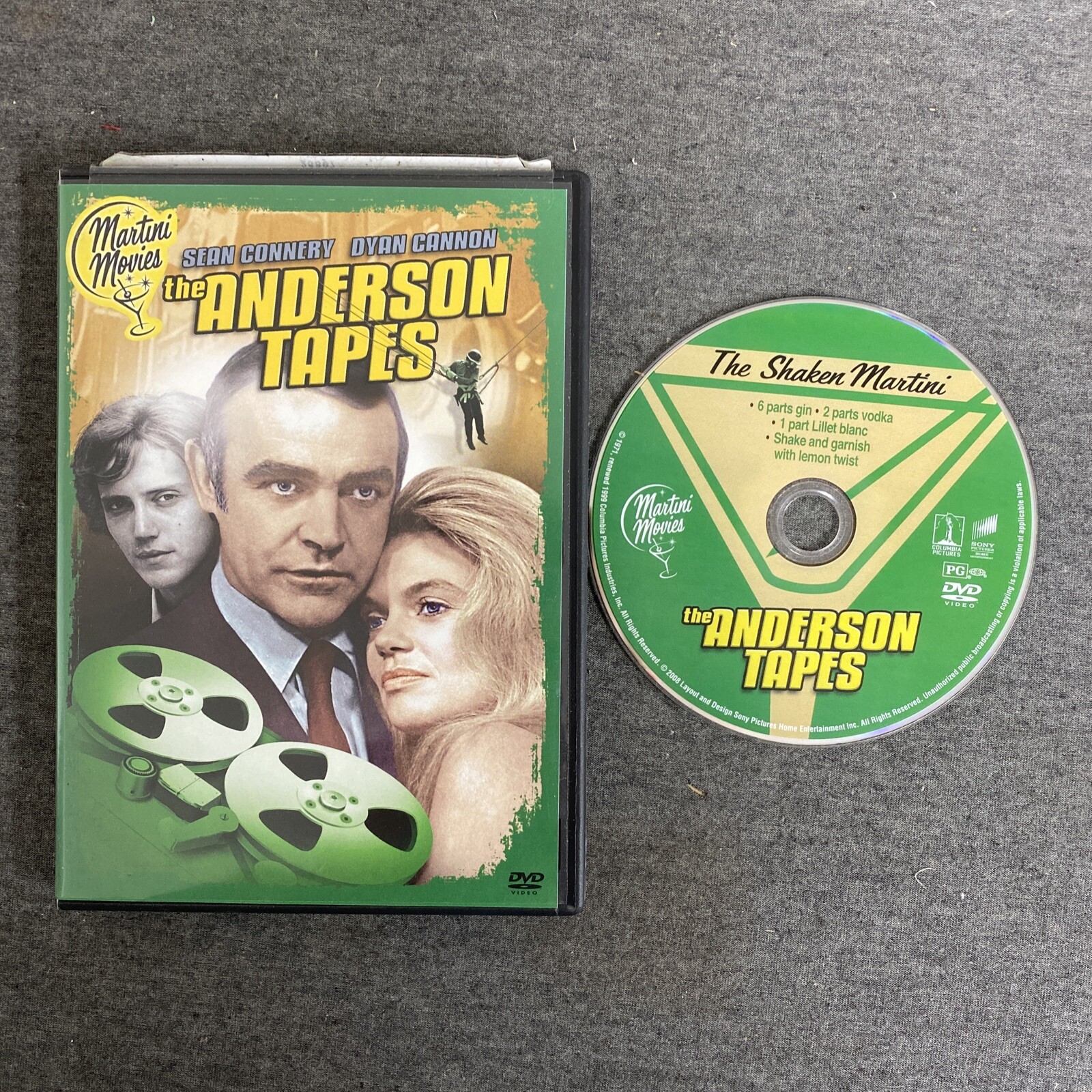 The Anderson Tapes (DVD, 2008) [1971] Sean Connery Dyan Cannon ...