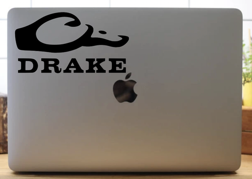 Drake Logo Decal- Hunting Sticker- Outdoor Decal- Vinyl Decal- Fashion ...