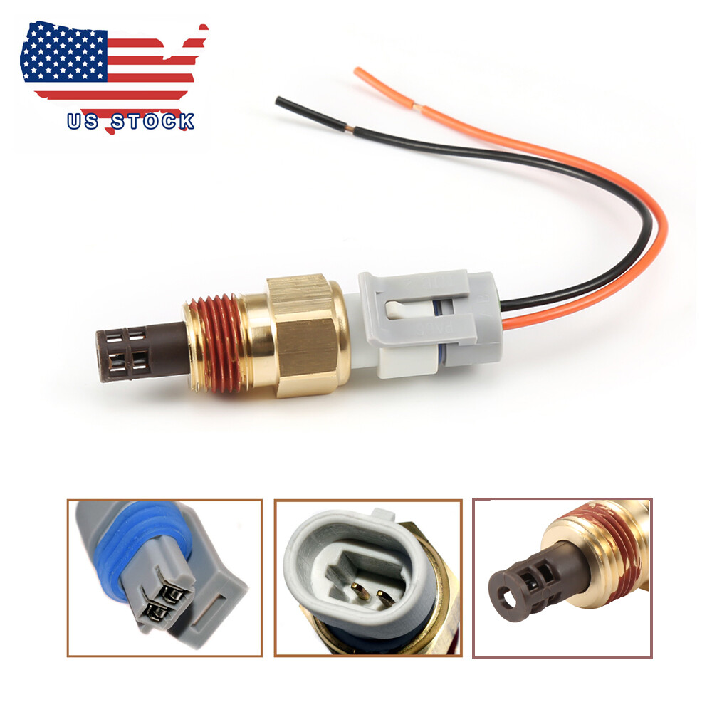 Intake Air Temperature Sensor IAT/MAT/ACT Kit For GM 25036751 25037225 ...