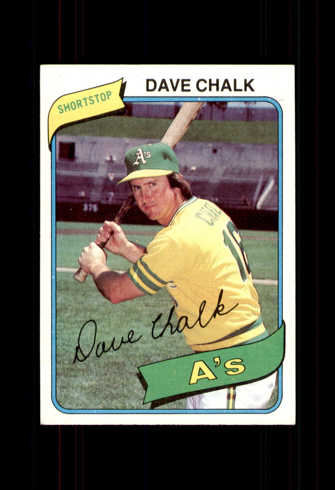 1980 TOPPS BASEBALL #261 DAVE CHALK | eBay