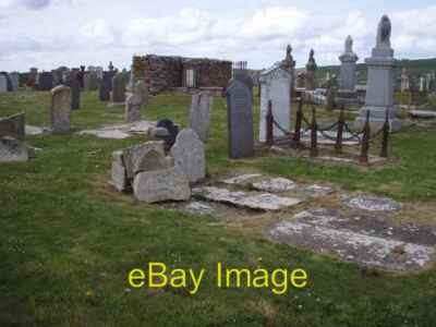 Photo 6x4 Graveyard by the sea Stromness/HY2509 The very fine cemetery ...