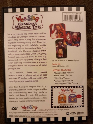 WEE SING GRANDPA'S MAGICAL TOYS DVD KIDS WE SING | eBay