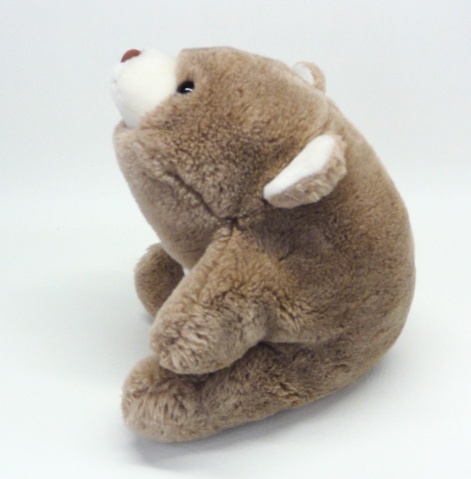 Vintage Gund 1980 Snuffles Bear Plush Taupe Brown Stuffed Animal Toy ...