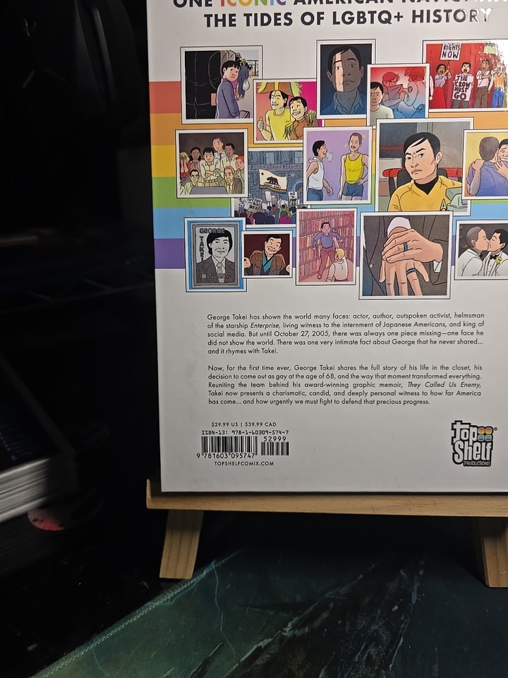 GEORGE TAKEI IT RHYMES WITH TAKEI SIGNED GEORGE TAKEI COA ART HARMONY ...