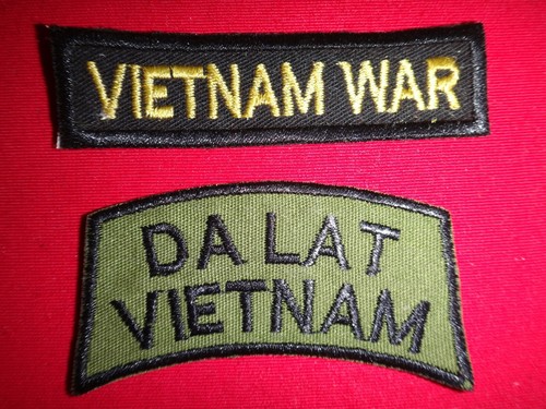 2 Vietnam WAR Patches: VietNam WAR + DA LAT VietNam | eBay Australia