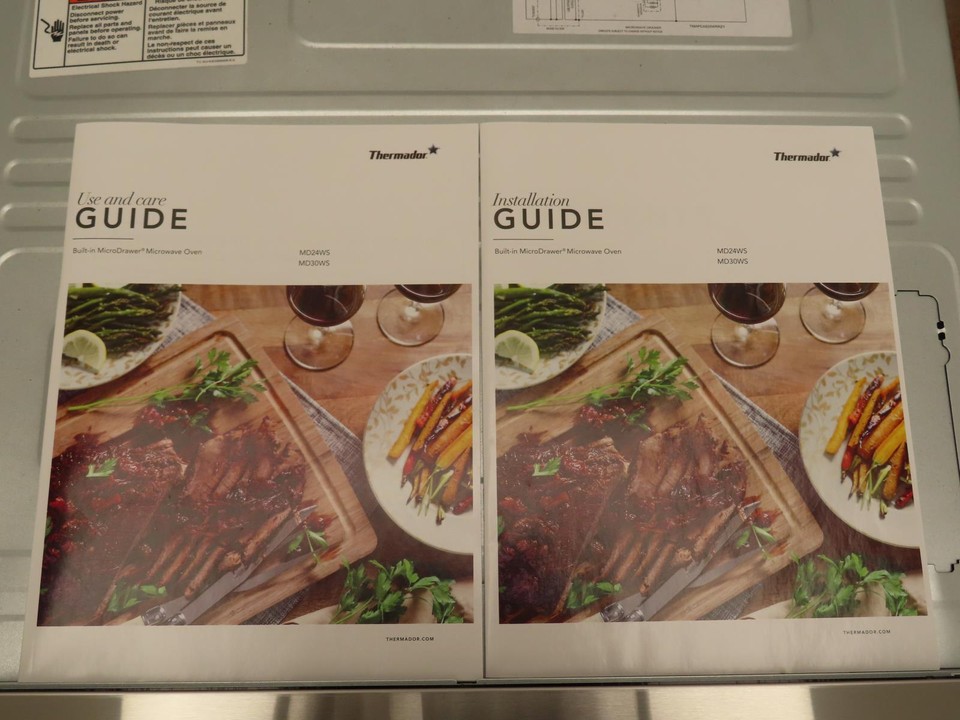 Thermador Masterpiece Series MD24WS 24" Built In Microwave Full ...