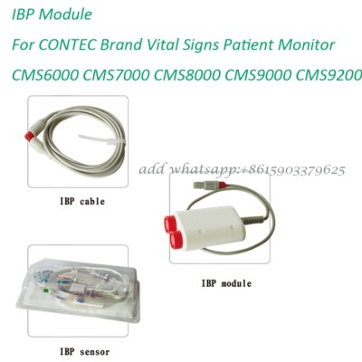 CONTEC Invasive Blood Pressure Module IBP Cable for Patient Monitor ...