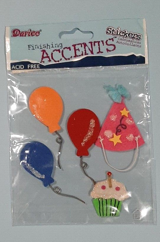 3D Craft Stickers Darice Finishing Accents party sports ladybug dog ...