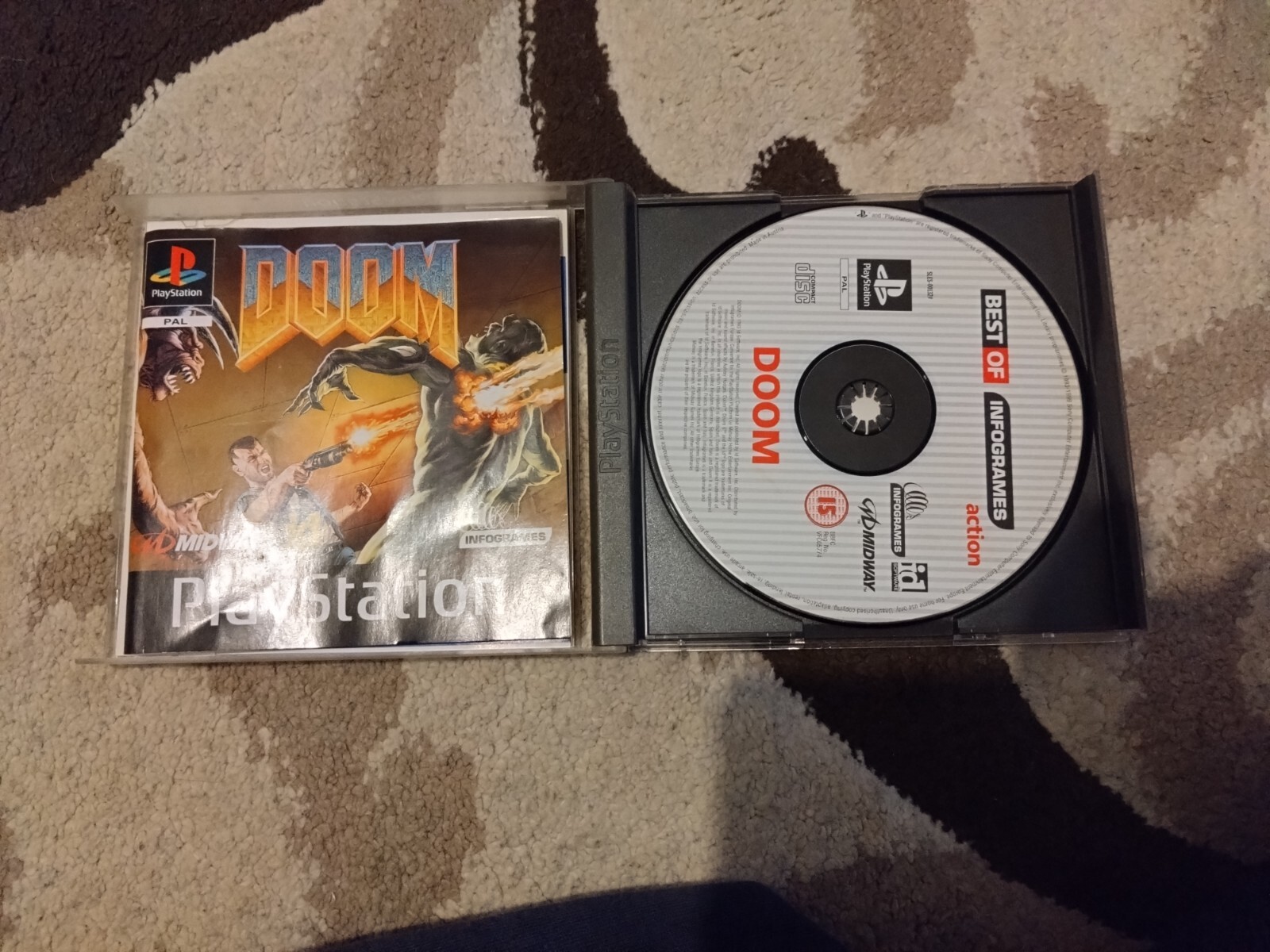 Doom (Sony PlayStation 1, 1995) - European Version for sale online | eBay