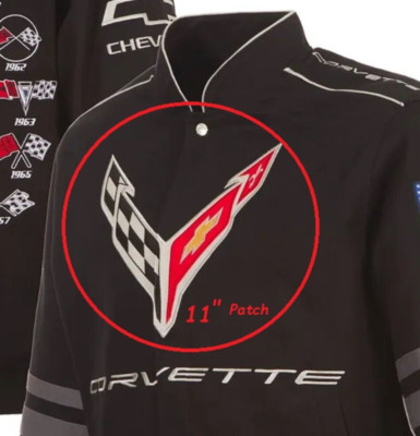 as seen on CORVETTE RACING JACKET VETTE SUPER SPORTS TEAM C8 11" stick ...