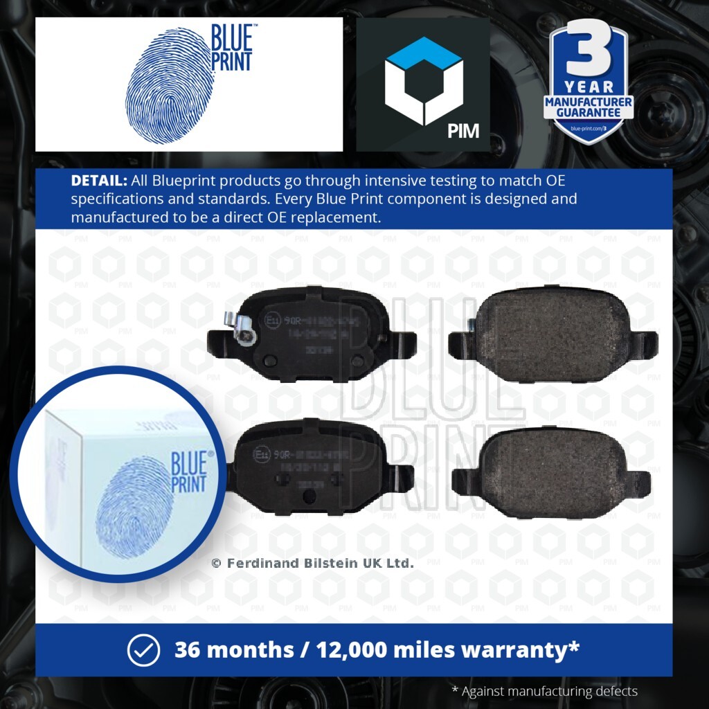 Blue Print ADBP420052 Brake Pad Set for sale online | eBay