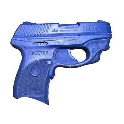 RUGER LC9 Crimson Trace Ring’s Blue Gun BLUEGUN Holster Training Pistol ...