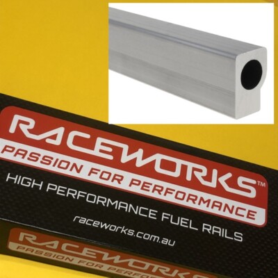 Raceworks ALY-007 400mm Fuel rail universal Square profile 16mm ...