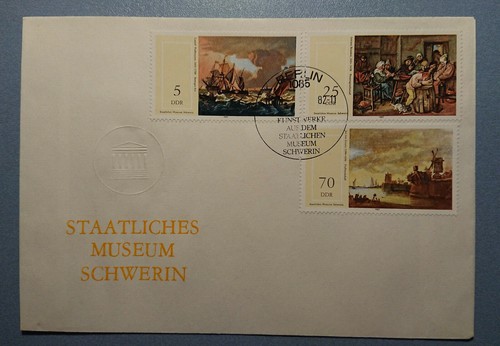 Alter First Day Cover Postage Stamp Artworks State Museum Schwerin ...
