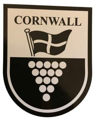 Cornwall Coat Of Arms Internal Car Sticker Decal SS073 (F012) | eBay