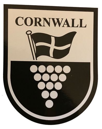 Cornwall Coat Of Arms Internal Car Sticker Decal SS073 (F012) | eBay