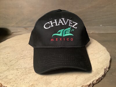 BOXER CHAVEZ MEXICO BASEBALL HAT MENS ONE SIZE FITS MOST NWOT BLACK ...