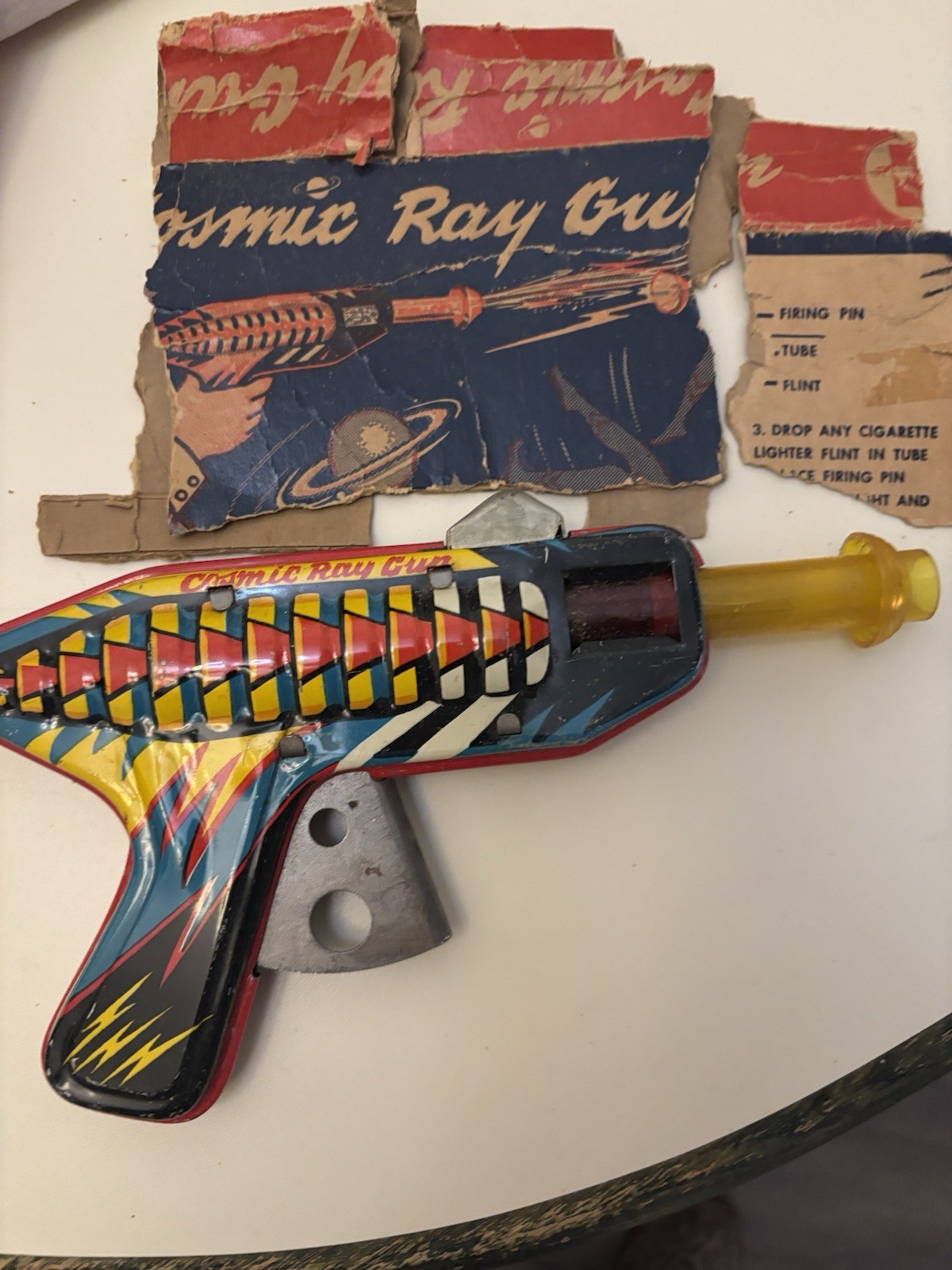 VTG Cosmic Ray Toy Gun with Original Box | Vintage Toy