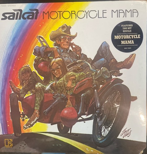 Sailcat Motorcycle Mama 1972 Gatefold Vinyl Sticker Sealed | eBay