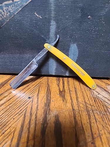 Dubl Duck DWARF Straight Razor PearlDuck Solingen Germany Barber ...