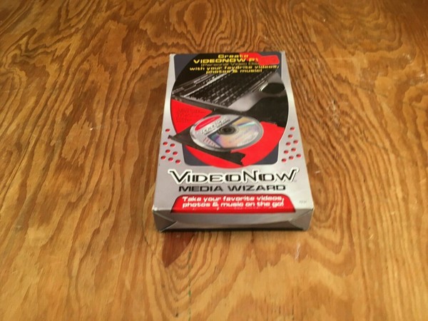 VideoNow Media Wizard PVD 4 Blank Pvd's Create Your Own Discs for sale ...