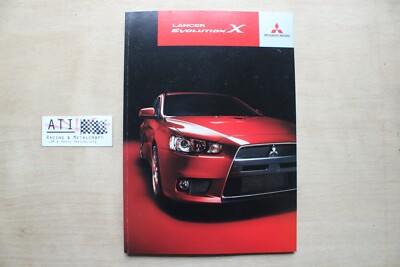 Jdm Mitsubishi Lancer Evolution Evo 10 Sales Brochure | eBay
