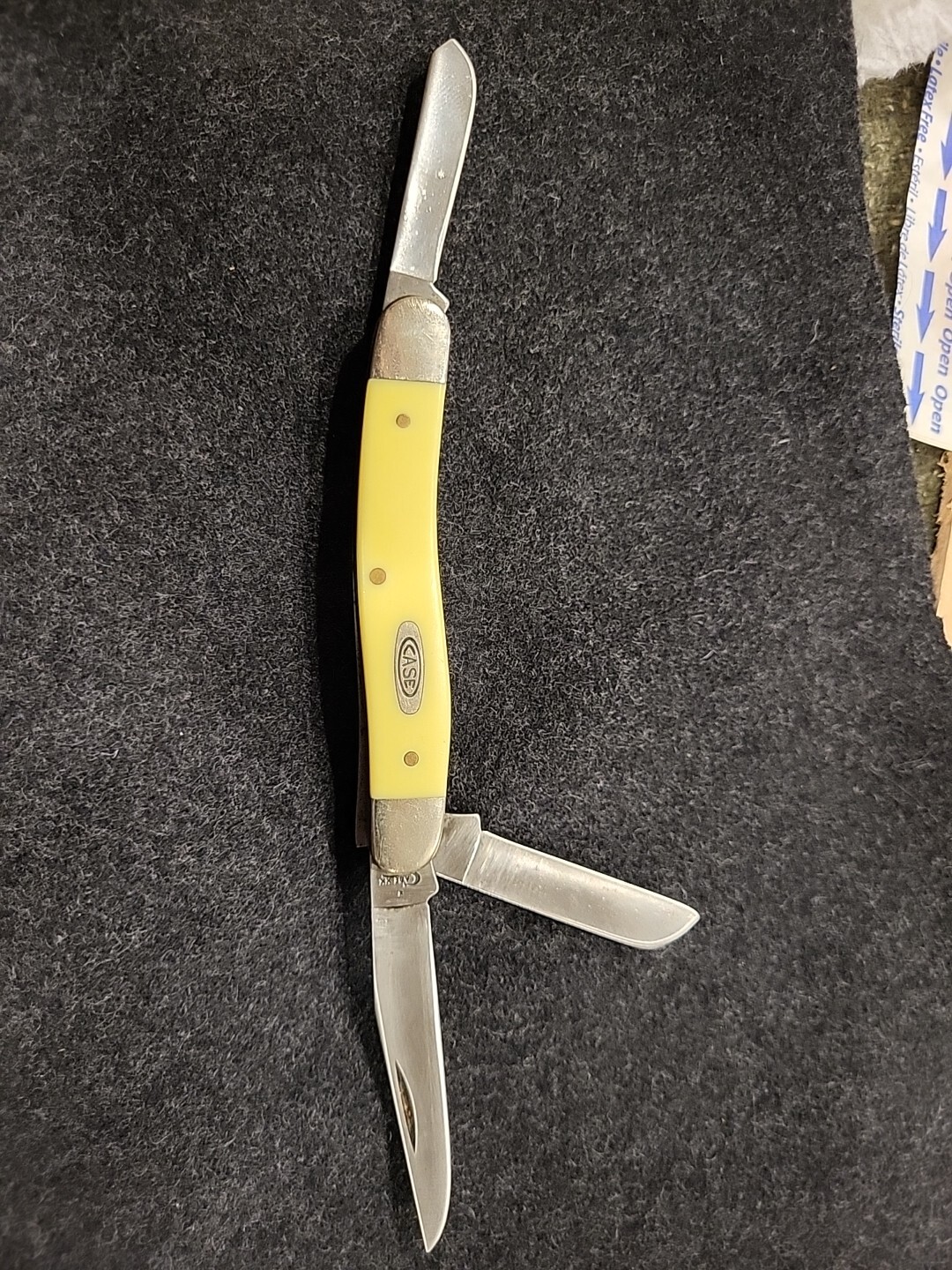 2017 Case XX Yellow Delrin Stockman #3318cv 3 Blade Pocket Knife | eBay