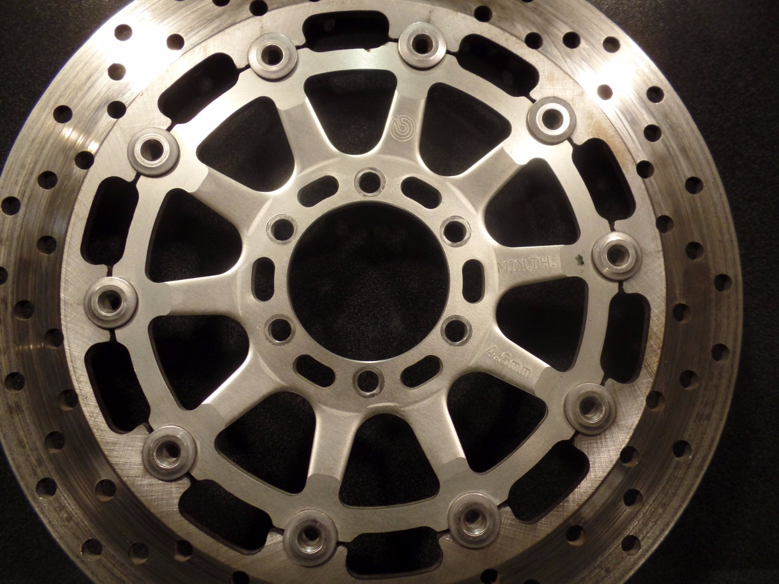 HARLEY-DAVIDSON FRONT WHEEL DISC ROTOR MIN.T.H. 4.5MM | eBay