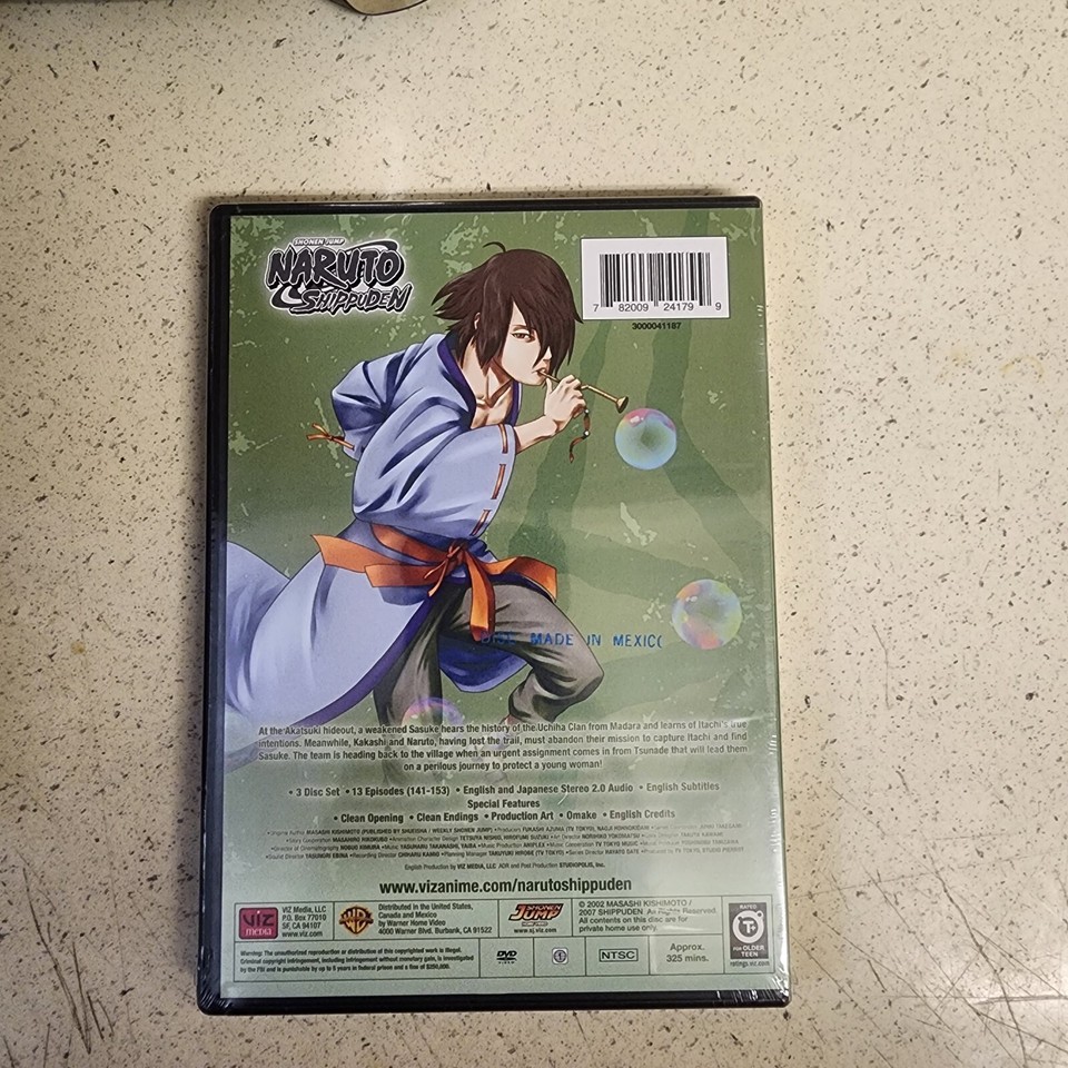 Naruto Shippuden Complete Set 12 Twelve Brand New Sealed Anime Dvd Set ...