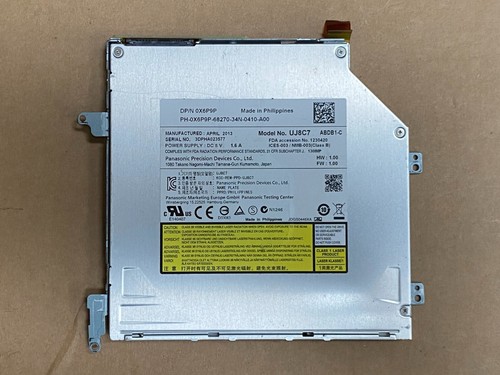 Dell Alienware 14 Slot-in 8X DVD Burner Drive Caddy Cable UJ8C7 X4TJG ...