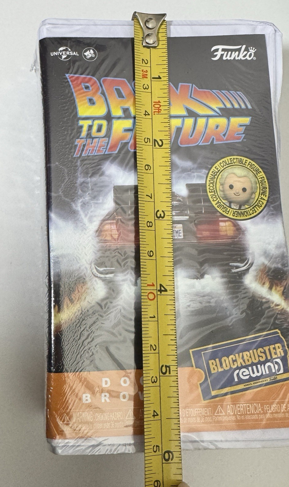 Back to the Future Doc Brown Funko Blockbuster Rewind Find the Chase ...