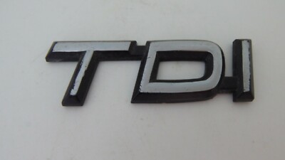 EMBLEME MONOGRAMME / LOGO / SIGLE / TDI TD I / AUDI ? / VOLKSWAGEN ...