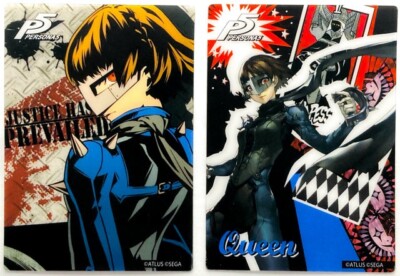 【F/S】Persona 5 Makoto Nijima (Queen) Trading Card Set of Two【Direct ...