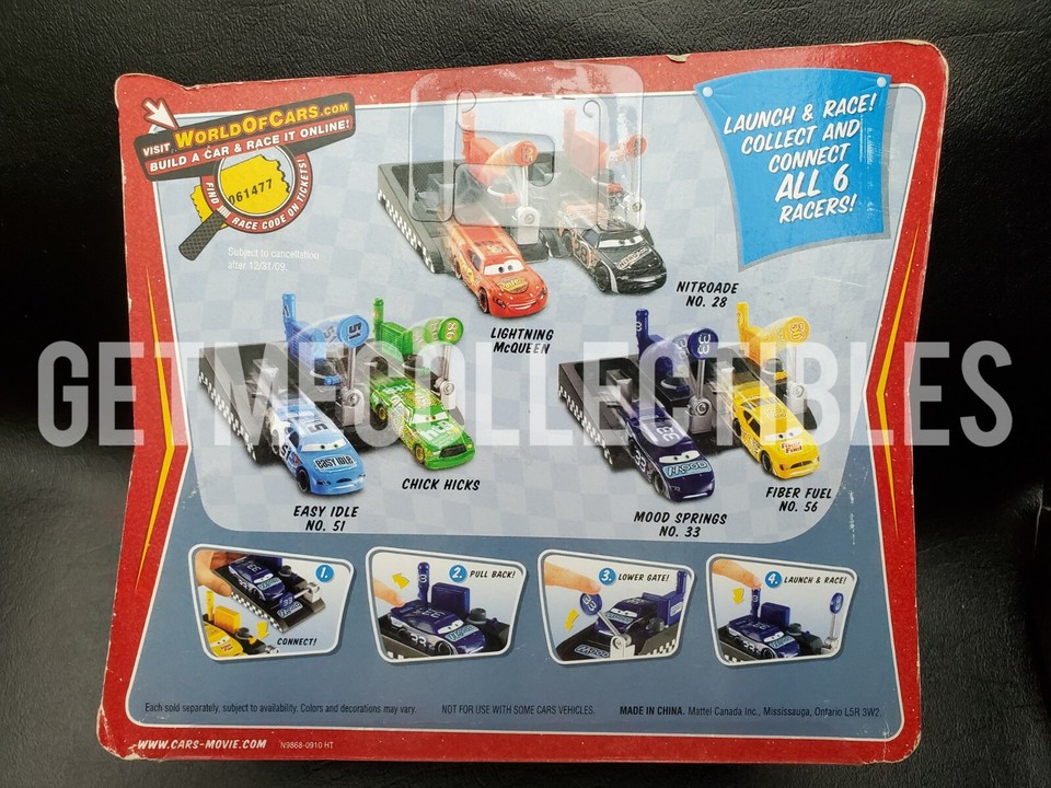DISNEY PIXAR CARS PIT RACE OFF MOOD SPRINGS #33 LAUNCHER ROR SAVE 6% ...